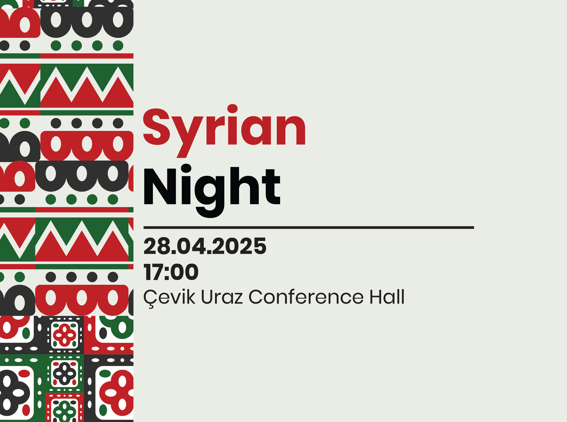 Syrian Night 2025 | CIU